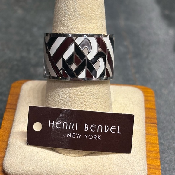 henri bendel | Jewelry | Henri Bendel Bowery Print Ring Nwt | Poshmark